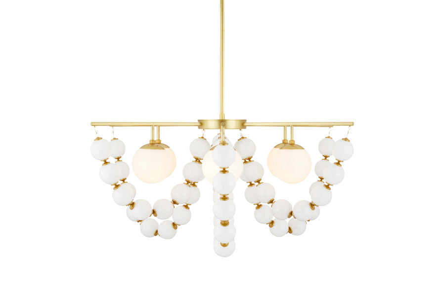 Arteriors Home GENESIS 5-Light Chandelier - DSC08 — Lux Lighting